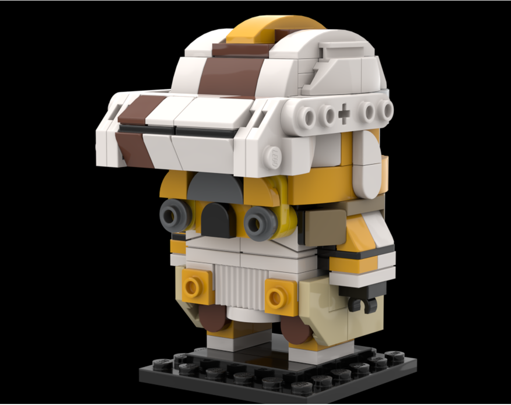Lego Moc Commander Bly Phase 2 By Orchardbuilds Rebrickable Build