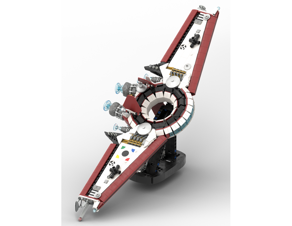 Lego Moc Space Donut By Nothinbutluck Rebrickable Build With Lego