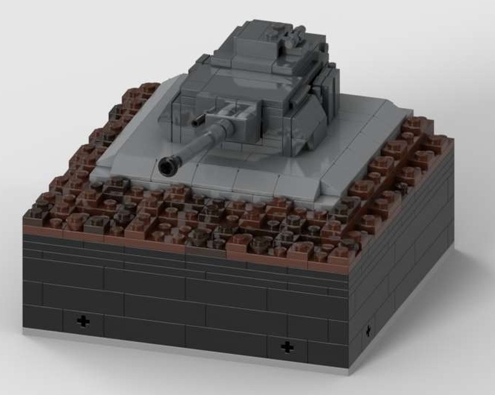 LEGO MOC Modular Trench - Panzerturm by mikey2110 | Rebrickable - Build ...