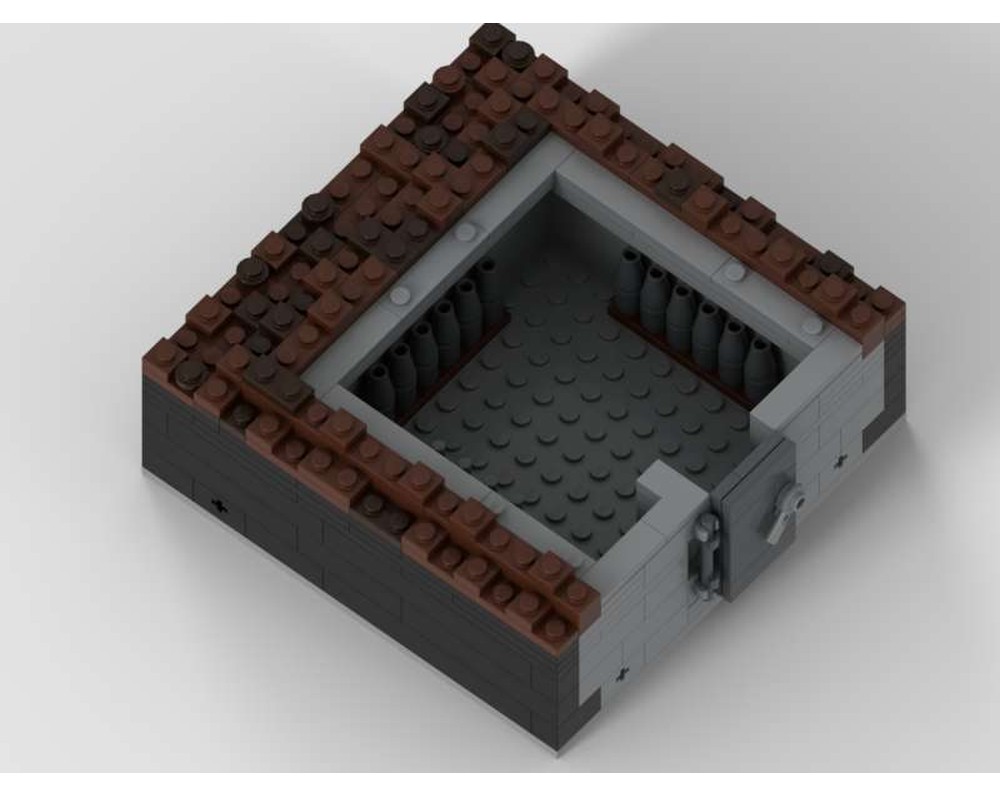 Lego Moc Modular Trench Panzerturm By Mikey2110 Rebrickable Build