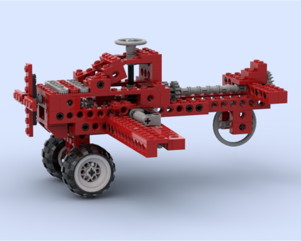 Lego Moc 8032 Propeller Plane By Legoivo Rebrickable Build With Lego
