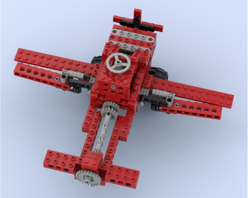 LEGO MOC 8032 Propeller Plane by Legoivo | Rebrickable - Build with LEGO