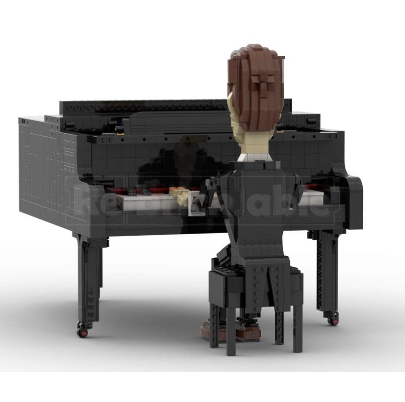 LEGO MOC Concert Pianist for LEGO® Ideas Set 21323 Great Piano by ...