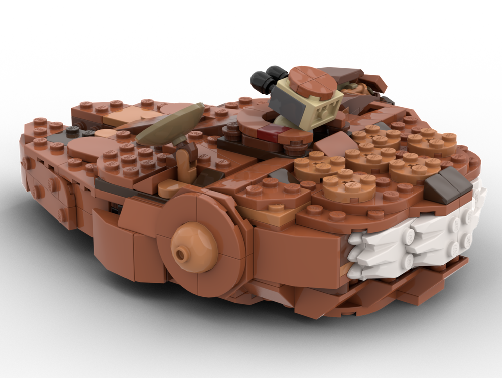 Lego Moc 31154 Millennium Falcon By Mmonk13 Rebrickable Build With Lego