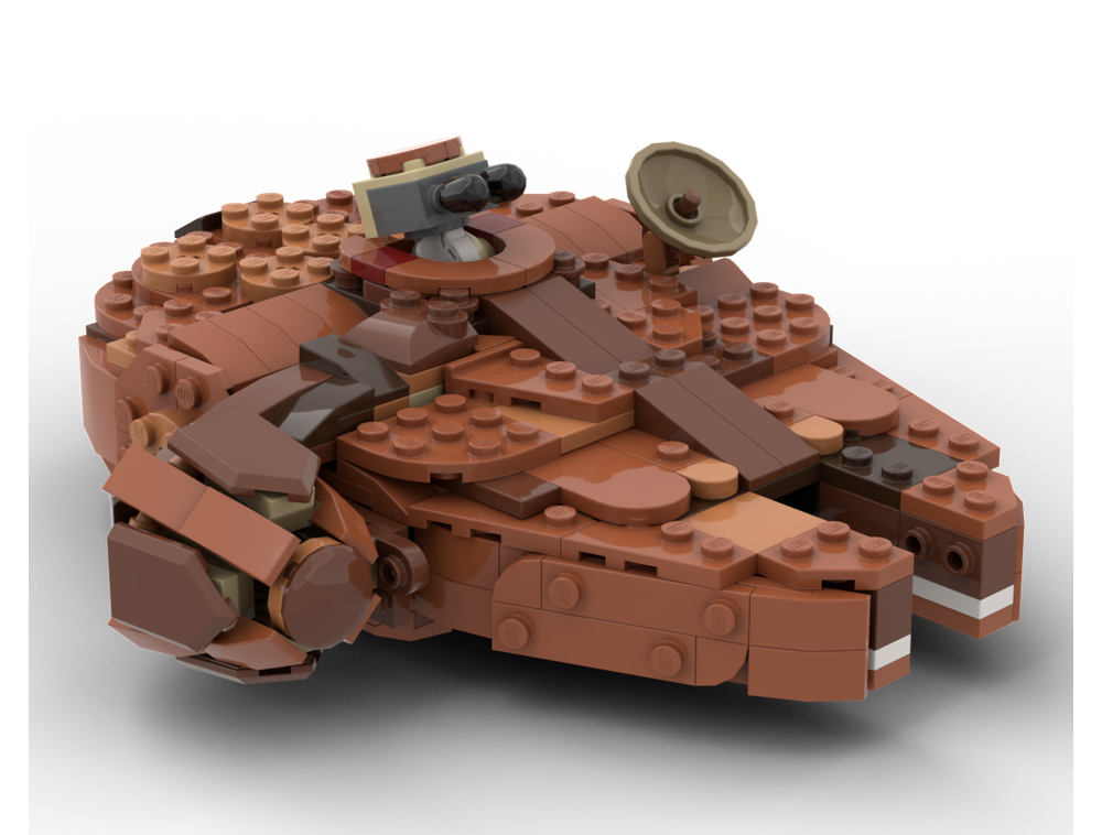 Lego Moc 31154 Millennium Falcon By Mmonk13 Rebrickable Build With Lego
