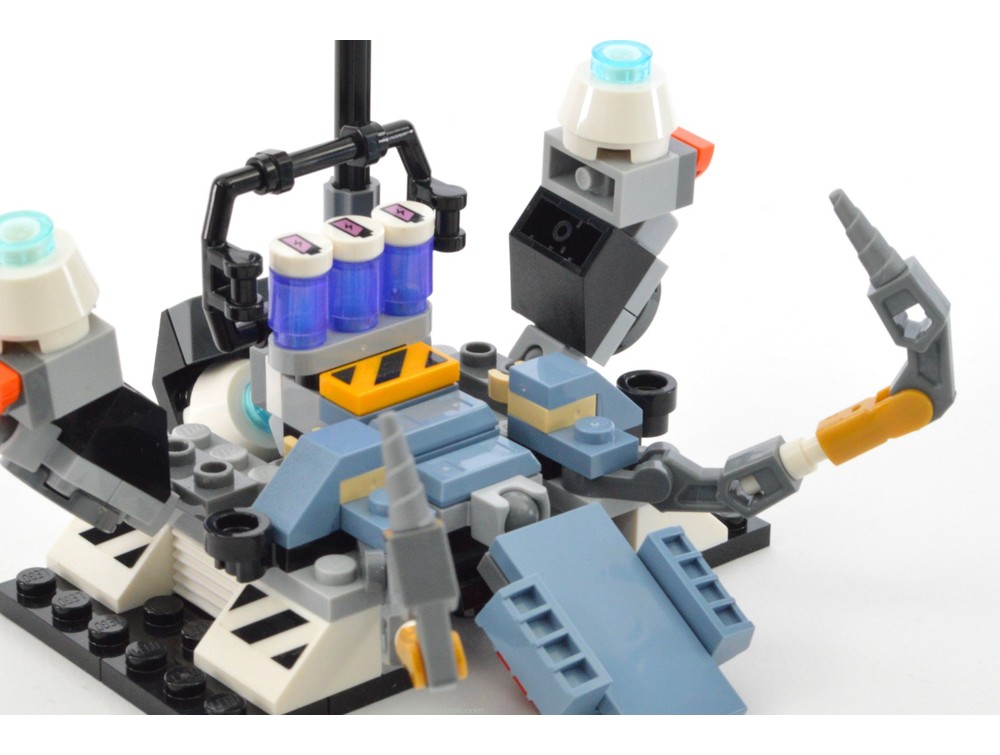 Lego Moc Recharge Depot By Dorianbricktron Rebrickable Build With Lego