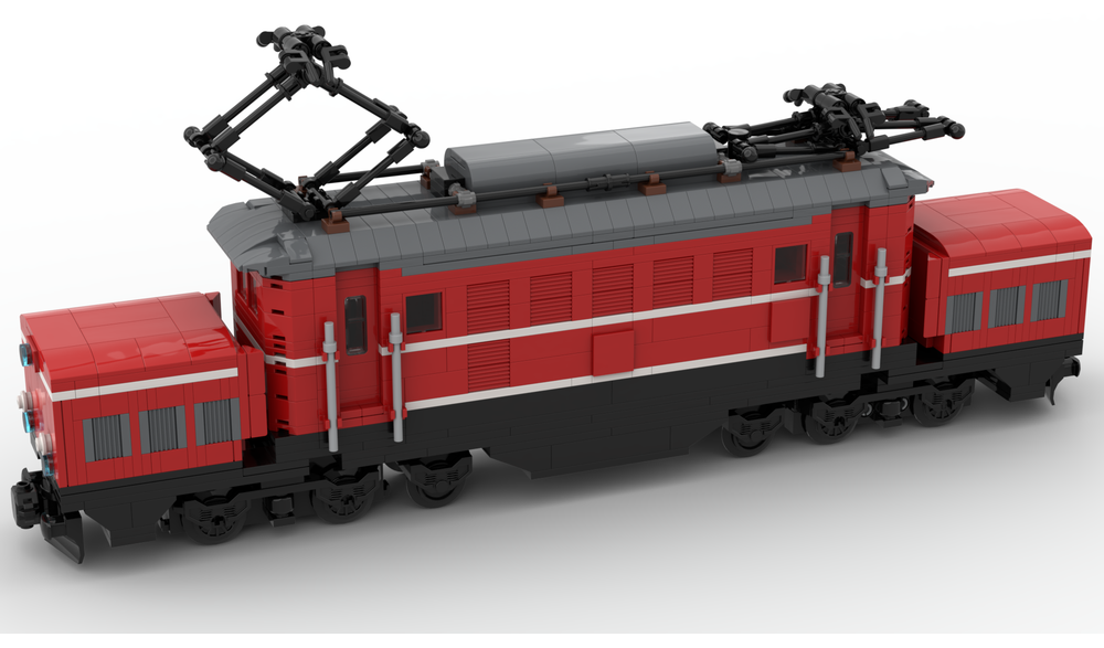 LEGO MOC LEGO locomotive électrique - RC - ÖBB 1020 - MOC by Mimi68 | Rebrickable - Build with LEGO