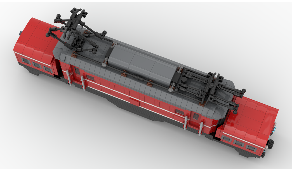 LEGO MOC LEGO locomotive électrique - RC - ÖBB 1020 - MOC by Mimi68 | Rebrickable - Build with LEGO