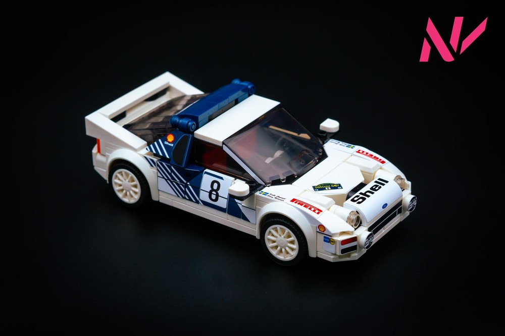 LEGO MOC Ford RS200 Group B by NV Carmocs | Rebrickable - Build with LEGO