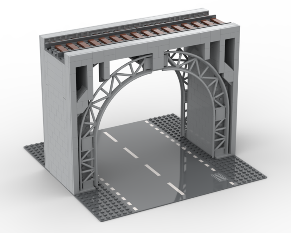 Lego Moc Train Bridges By Legofan21 Rebrickable Build With Lego