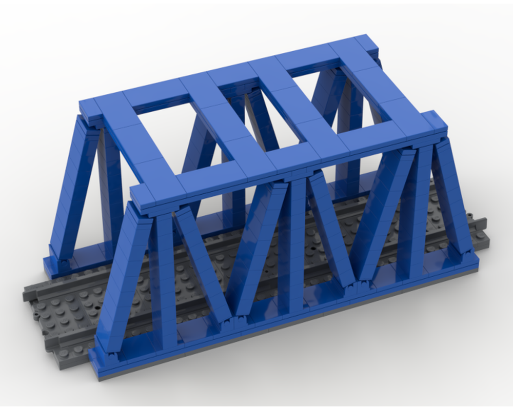 Lego Moc Train Bridges By Legofan21 Rebrickable Build With Lego