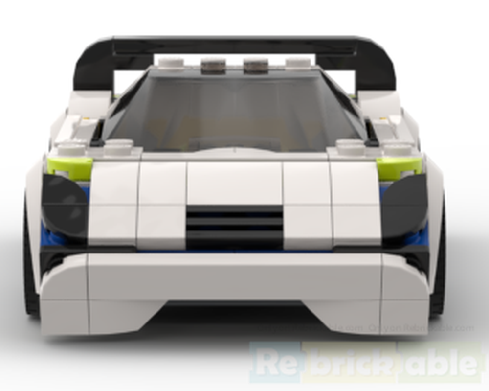 Lego Moc Sportcar With 76900 By Hklegocar Rebrickable Build With Lego