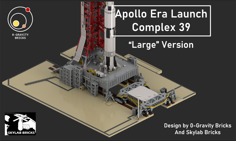 LEGO MOC Launch Complex 39 - Large Version by SkylabBricks | Rebrickable - Build with LEGO