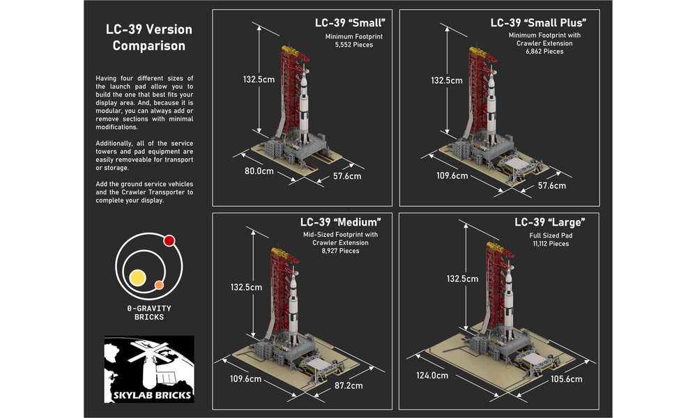 Lego Moc Launch Complex 39 Large Version By Skylabbricks