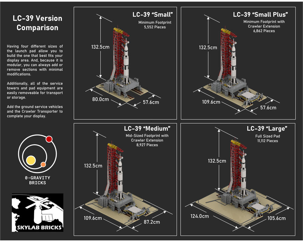 LEGO MOC Launch Complex 39 - Large Version by SkylabBricks ...