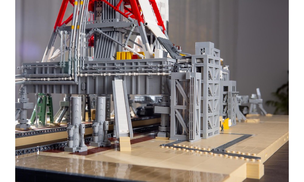 Lego Moc Launch Complex 39 Large Version By Skylabbricks