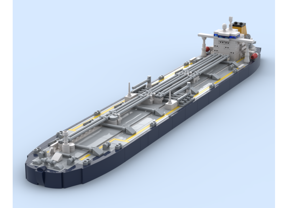LEGO MOC Crude Oil Tanker - CSM006 by Captain.Studless | Rebrickable ...