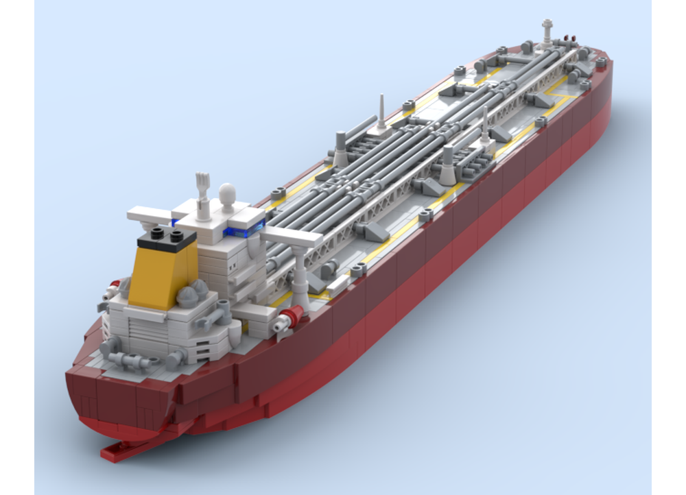 LEGO MOC Crude Oil Tanker - CSM006 by Captain.Studless | Rebrickable ...