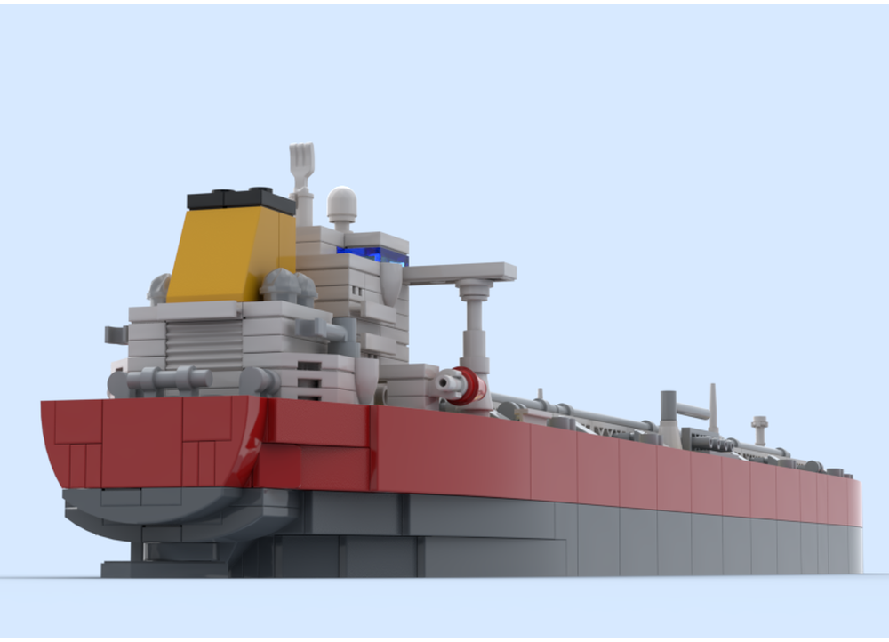LEGO MOC-196403 Crude Oil Tanker - CSM006 by Captain.Studless ...