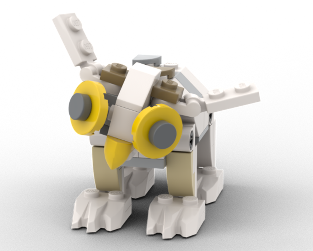 LEGO MOC Snowy Olwbear by bricktoad | Rebrickable - Build with LEGO