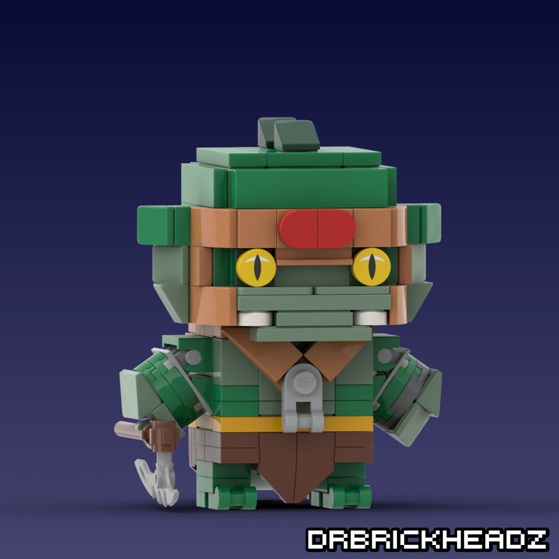 LEGO MOC-196412 Slithe (Thundercats) Brickheadz by DrBrickheadz ...