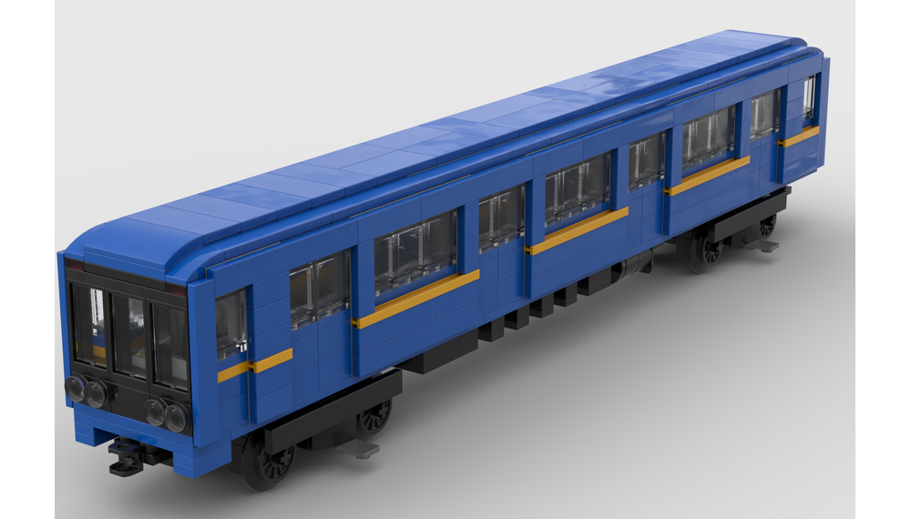 LEGO MOC Kyiv metro 81-717 "Nomernoy" by ruslaneum | Rebrickable ...