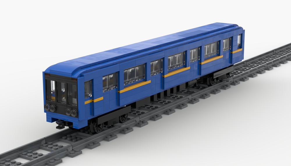 LEGO MOC Kyiv metro 81-717 "Nomernoy" by ruslaneum | Rebrickable ...