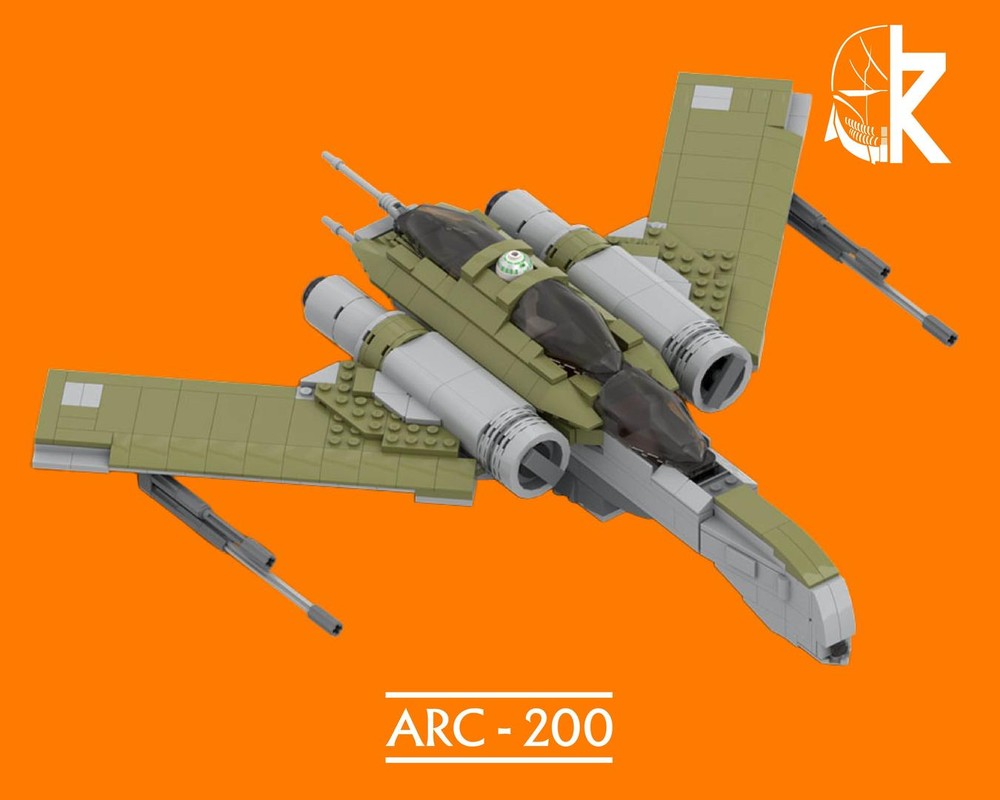 LEGO MOC-196418 ARC-200 (SW Outlaws) by TheKrokiet | Rebrickable ...