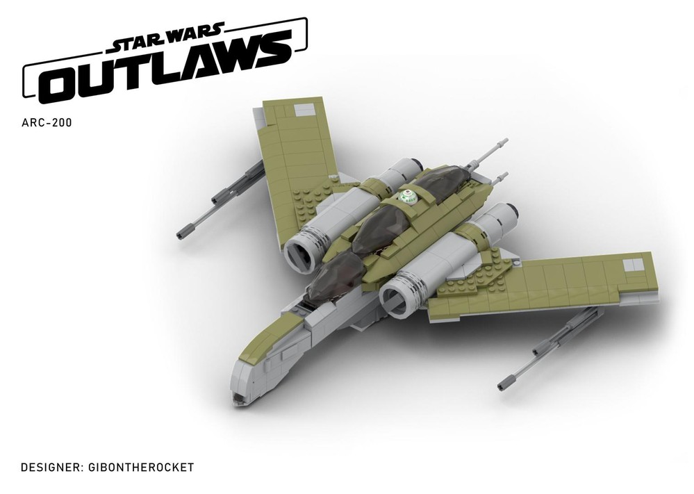 LEGO MOC ARC-200 (SW Outlaws) by GibonTheRocket | Rebrickable - Build ...