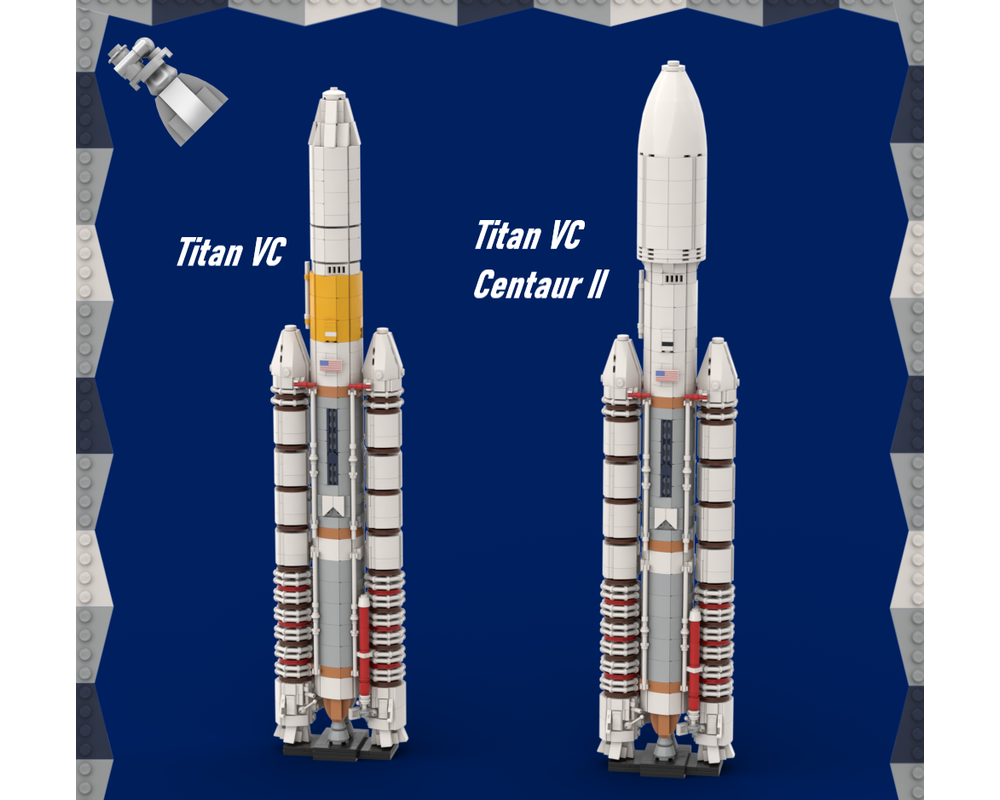 LEGO MOC Titan VC (at 1:110 scale) by RAPTOR BRICKS | Rebrickable ...