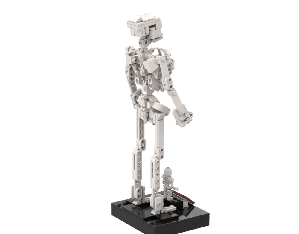 LEGO MOC 21320 Human Skeleton by zengogobrick | Rebrickable - Build ...