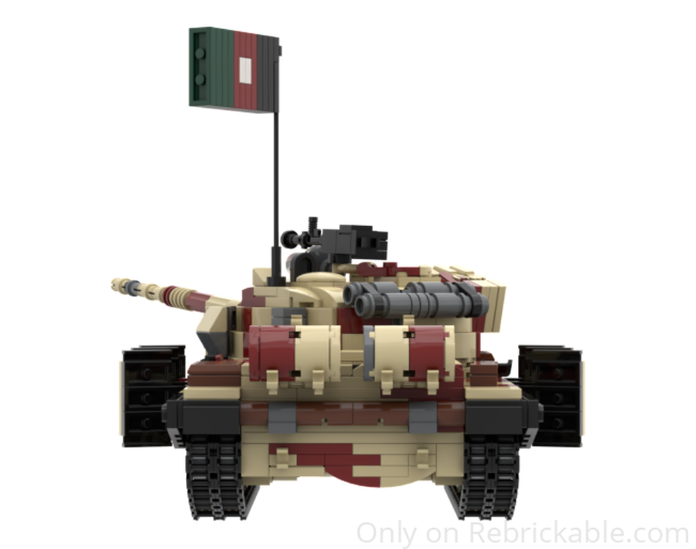 Lego Moc T 62m 1 Sovietafghanistan Main Battle Tank 135 Scale By