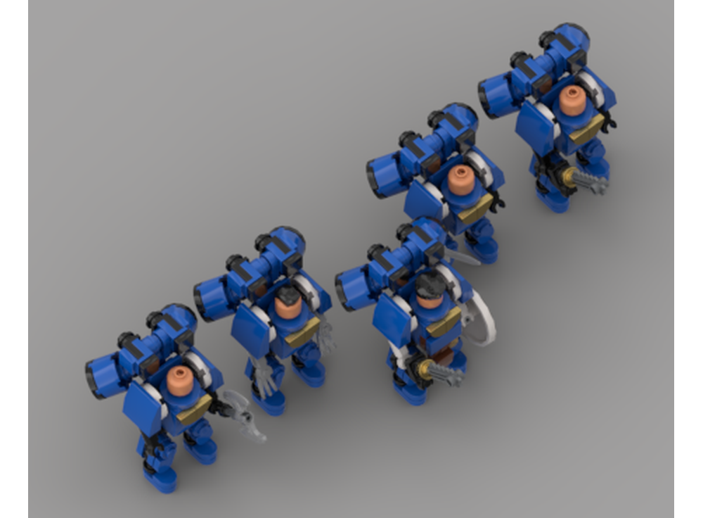 LEGO MOC Jump Pack Intercessors ULTRAMARINE by thelegowolfpack ...