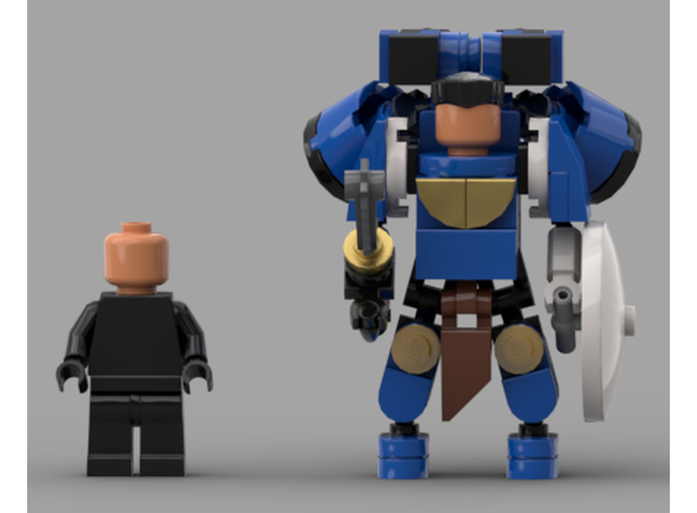 LEGO MOC Jump Pack Intercessors ULTRAMARINE by thelegowolfpack ...