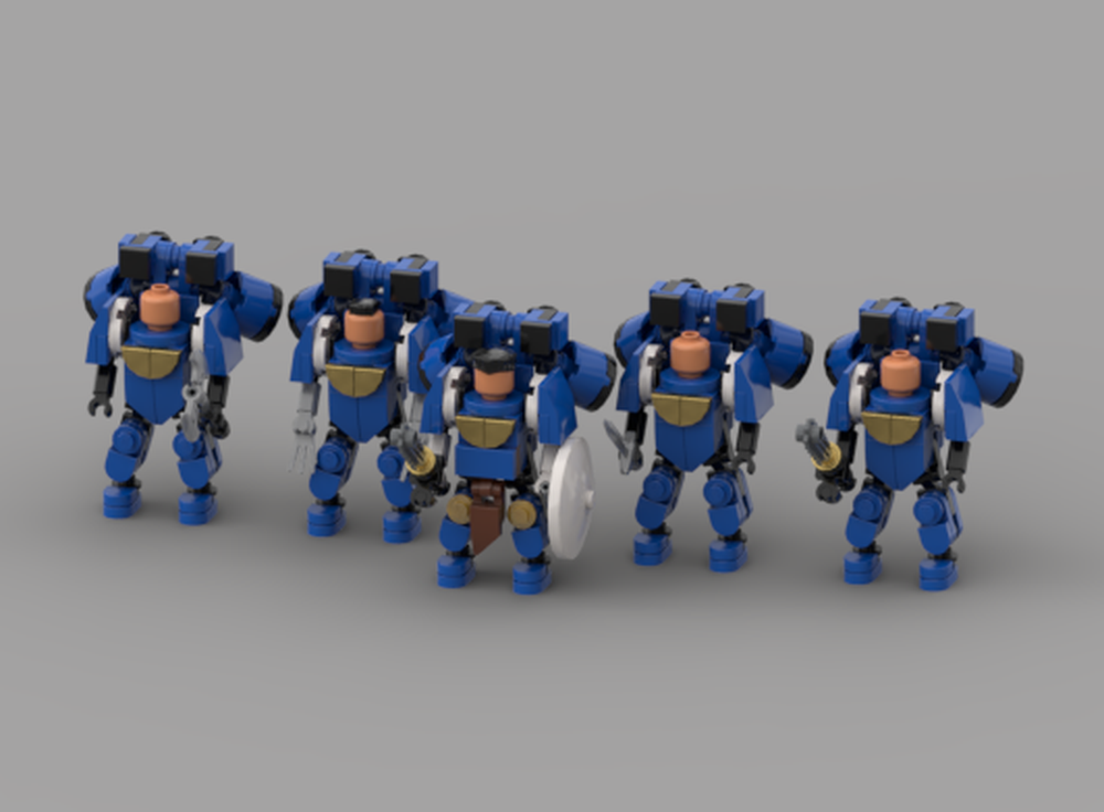 LEGO MOC Jump Pack Intercessors ULTRAMARINE by thelegowolfpack ...
