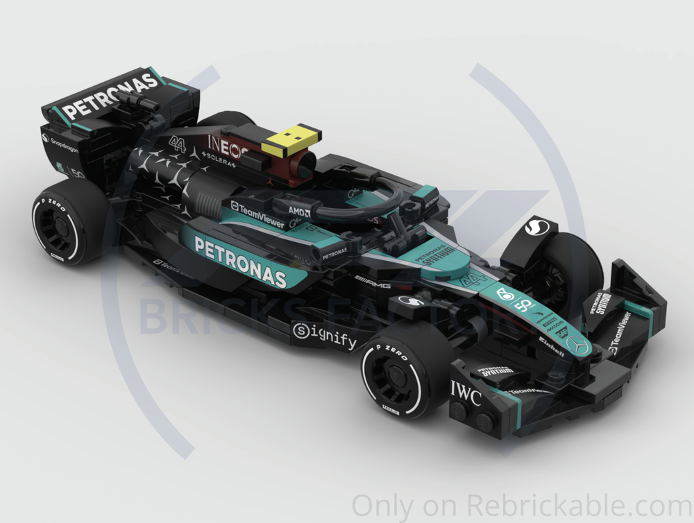 LEGO MOC F1 Mercedes W15 Singapore by Pit Lane Bricks Factory ...