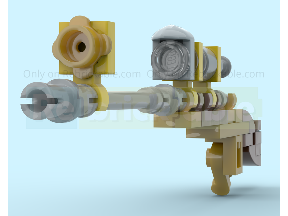 LEGO MOC Doc with sniper rifle, Back to the future III - for 10300 Time ...