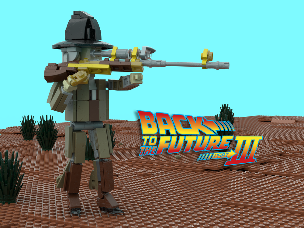 LEGO MOC Doc with sniper rifle, Back to the future III - for 10300 Time ...