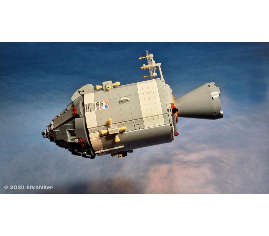 LEGO MOC Apollo 11 Command and Service Module by hitchhiker ...