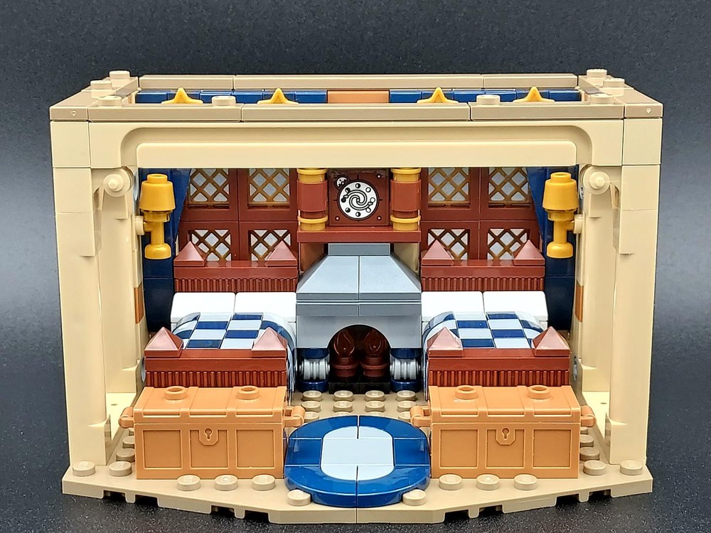 LEGO MOC Ravenclaw Dormitory by TrevorToad | Rebrickable - Build with LEGO