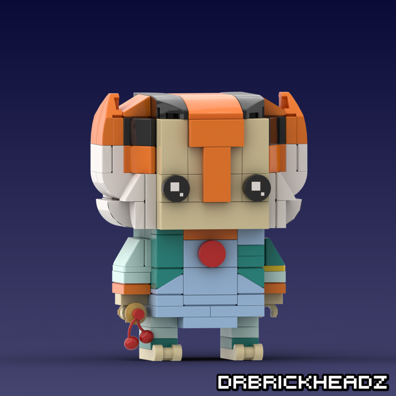 LEGO MOC Tygra (Thundercats) Brickheadz by DrBrickheadz | Rebrickable ...