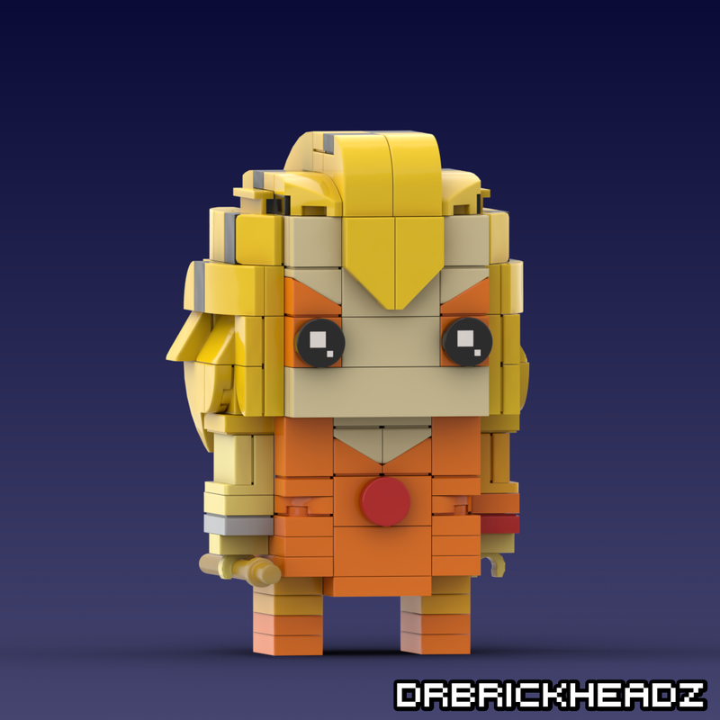 LEGO MOC Cheetara (Thundercats) Brickheadz by DrBrickheadz ...