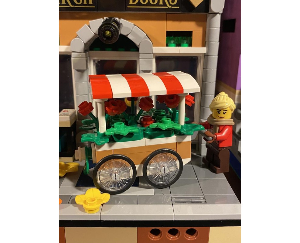 Lego Moc Poinsettia Cart By Themightysumo Rebrickable Build With Lego