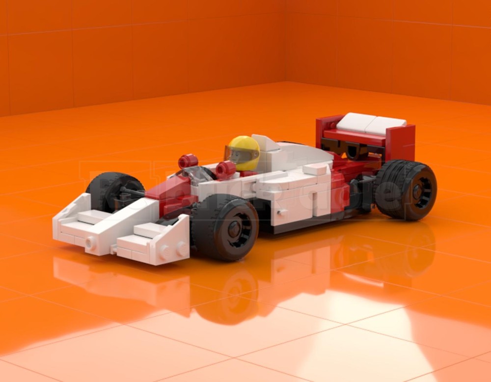 LEGO MOC McLaren MP4/4 by GEAR-BLOX | Rebrickable - Build with LEGO