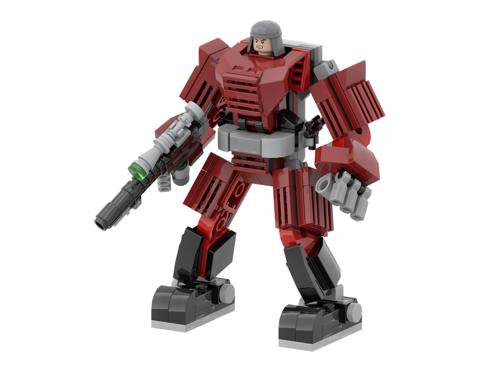 LEGO MOC Theed Palace Guard Mech Armor by Mech_Error | Rebrickable ...