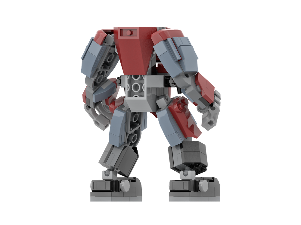LEGO MOC Theed Officer Mech Armor by Mech_Error | Rebrickable - Build ...