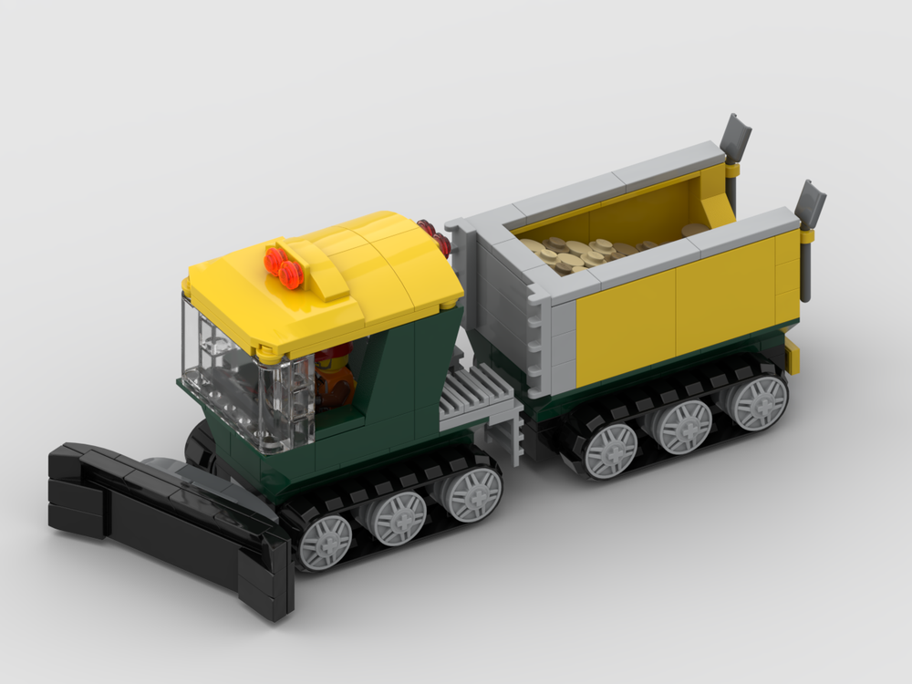 LEGO MOC Winter Snow Plow by v100Bricks | Rebrickable - Build with LEGO
