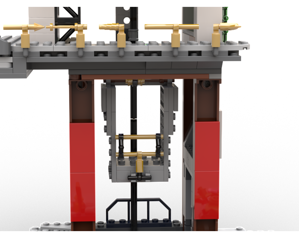 LEGO MOC Ninjago City Elevator Part I - 71799 Ninjago City Markets Alt ...