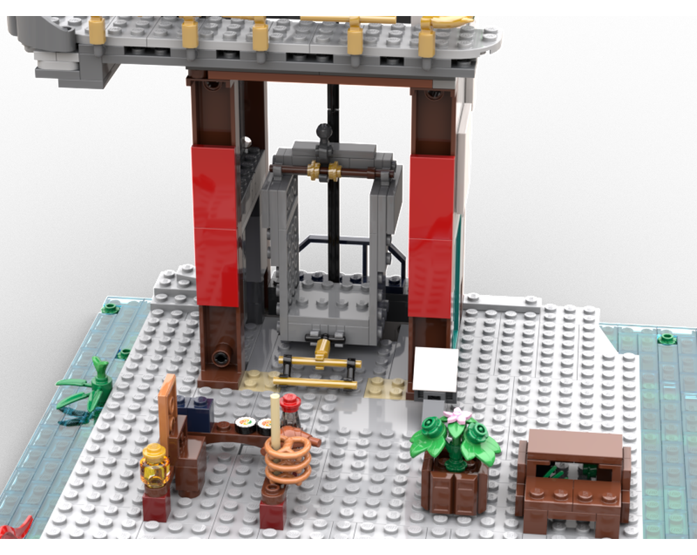 LEGO MOC Ninjago City Elevator Part I - 71799 Ninjago City Markets Alt ...