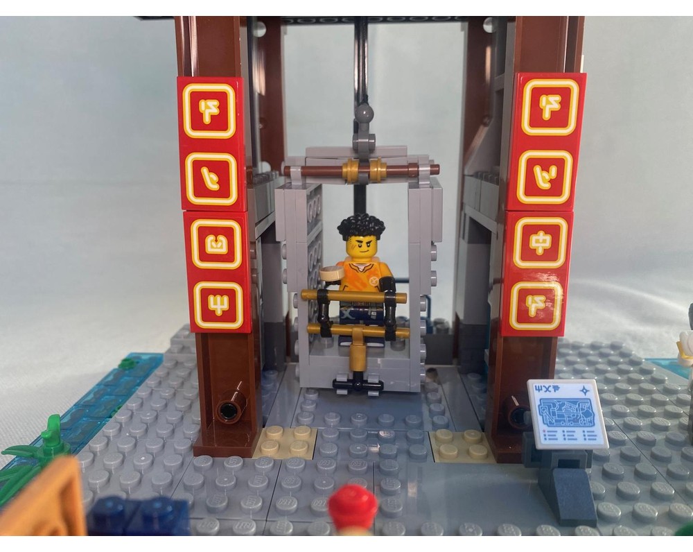 LEGO MOC Ninjago City Elevator Part I - 71799 Ninjago City Markets Alt ...